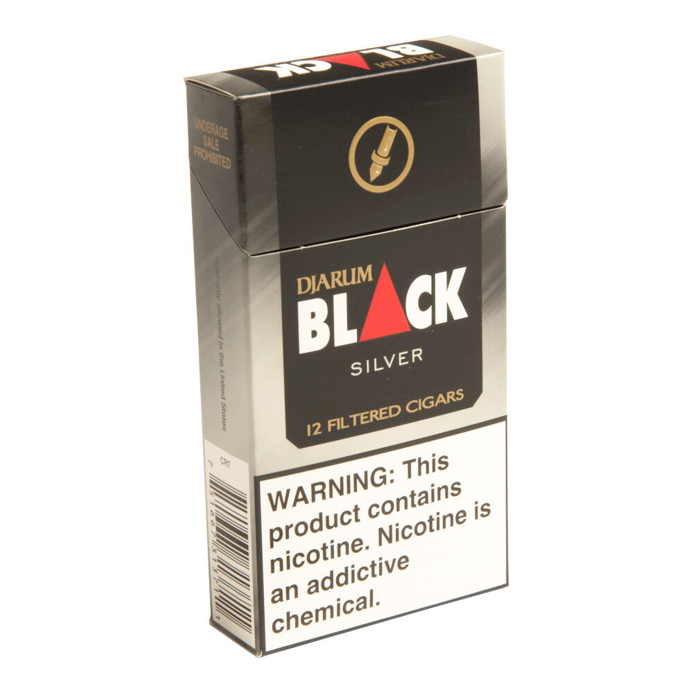 Djarum Filtered Cigars Silver Ultra Smooth Wholesale Cigars | Santa ...