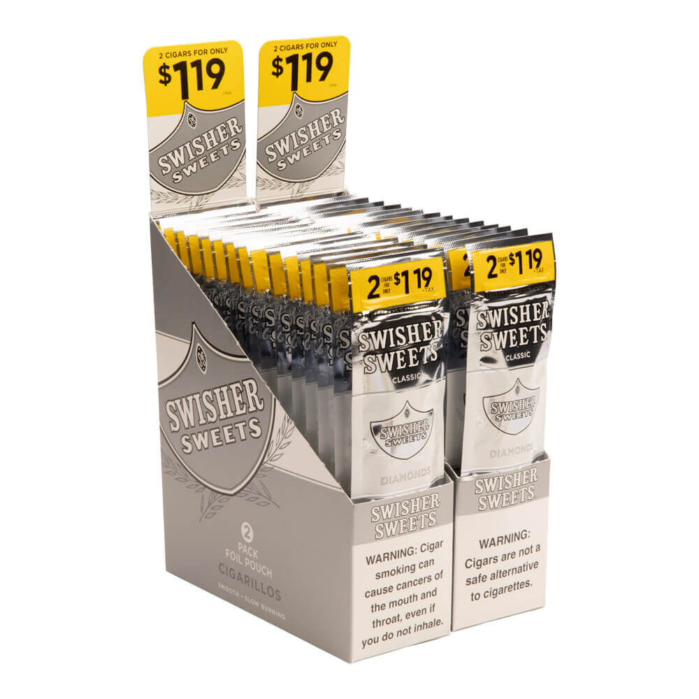 Swisher Sweets Cigarillos Diamond Wholesale Cigars | Santa Clara Cigars
