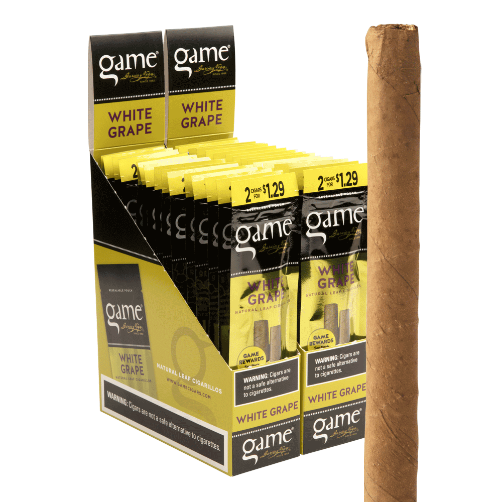 Garcia y Vega Game Cigarillo White Grape Wholesale Cigars | Santa Clara ...
