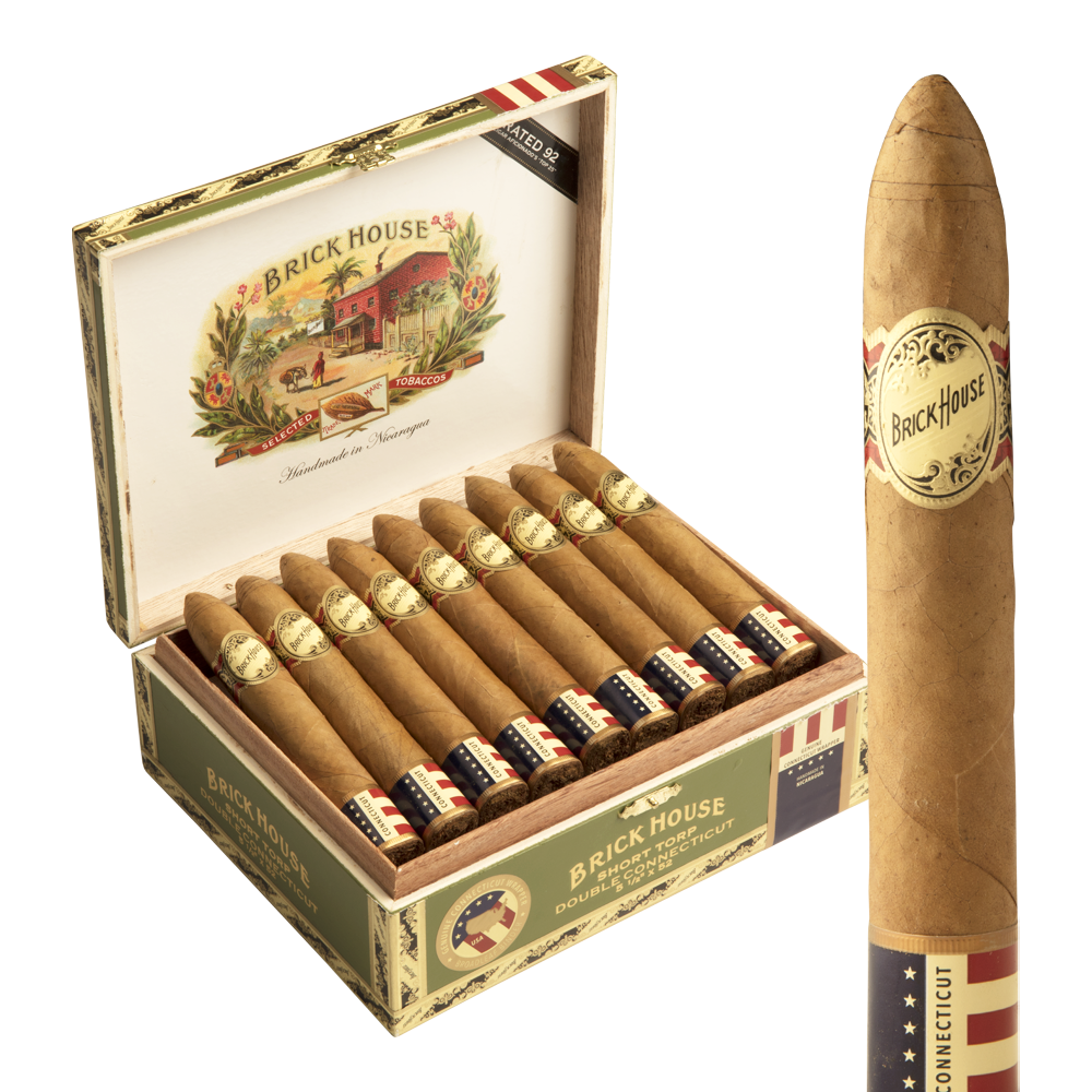 Brick House Double Connecticut Short Torpedo Wholesale Cigars | Santa ...