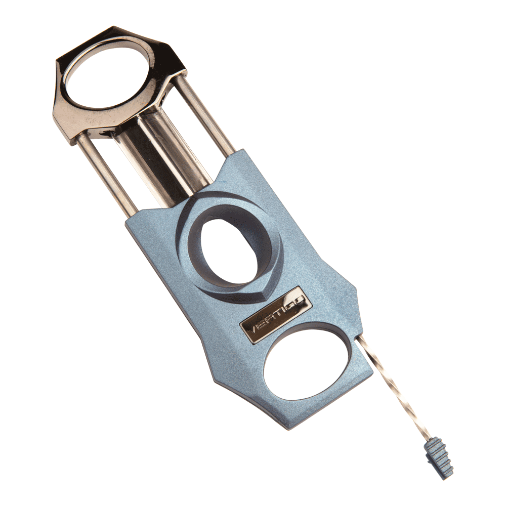 Vertigo Cigar Cutters Vertigo Marlin V-Cutter Blue Wholesale Cigars ...