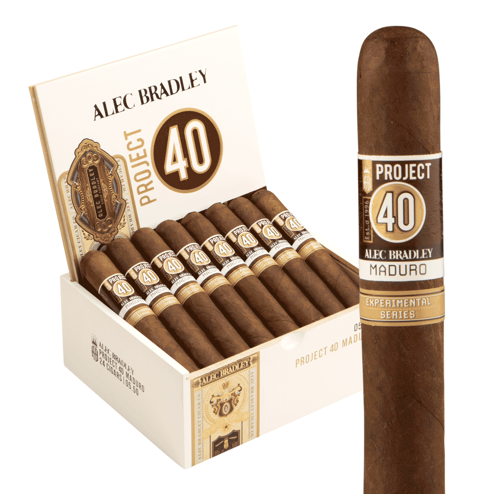 Alec Bradley Project 40 Maduro Robusto Wholesale Cigars | Santa Clara ...