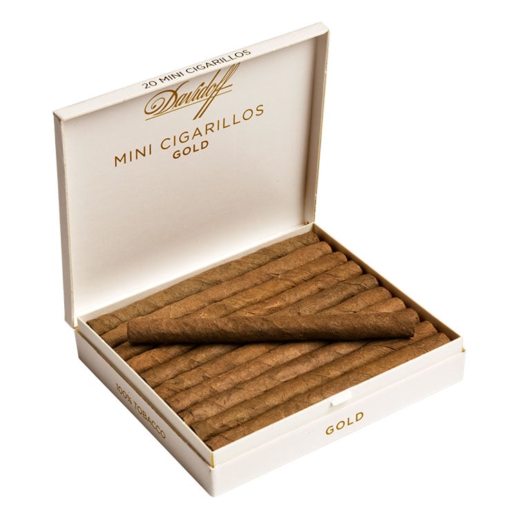 Davidoff Cigarillos and Small Cigars Mini Cigarillos Gold | Handmade ...