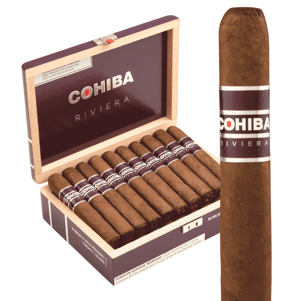 Cohiba Riviera Box-Pressed Robusto Wholesale Cigars | Santa Clara Cigars