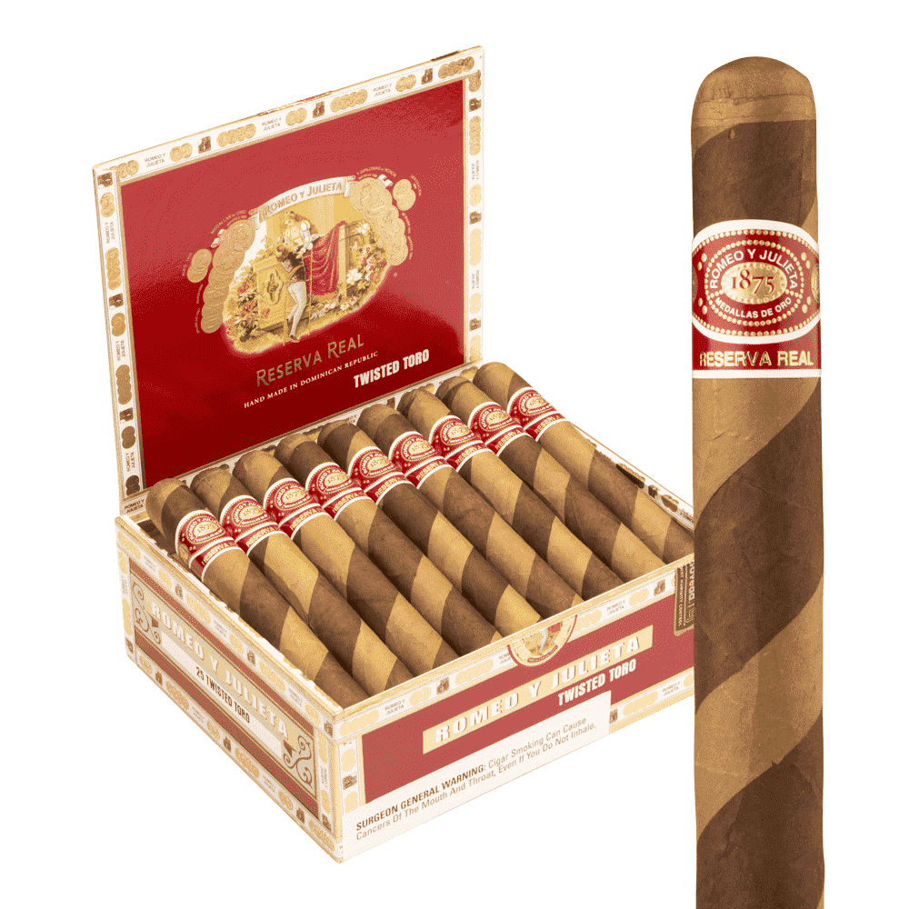 Romeo y Julieta Reserva Real Twisted Toro Wholesale Cigars | Santa ...