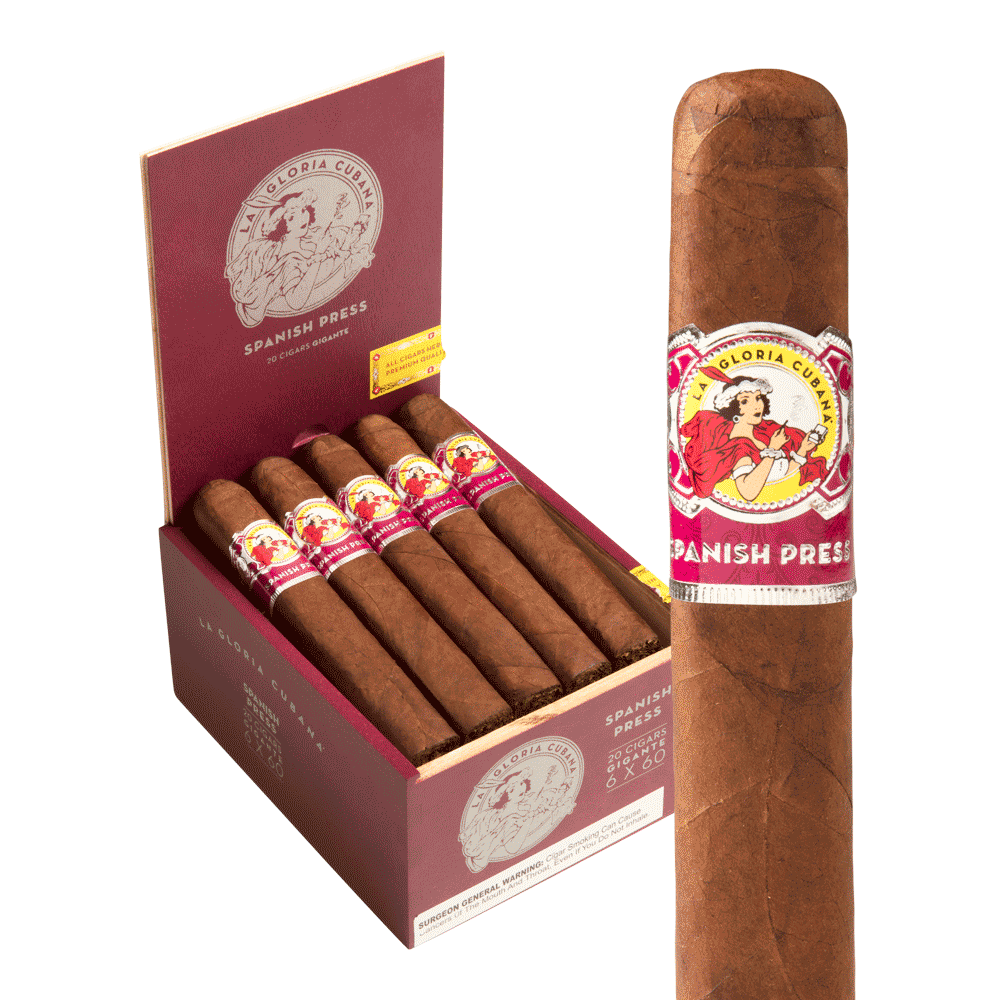 La Gloria Cubana Spanish Press Gigante Wholesale Cigars | Santa Clara ...