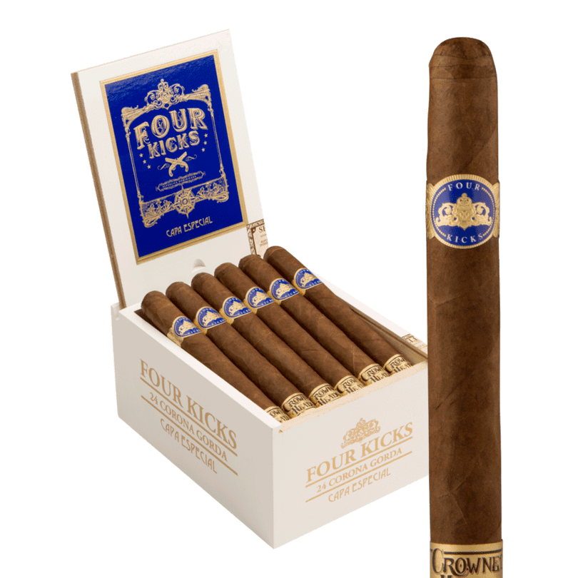 Four Kicks Capa Especial Corona Gorda Wholesale Cigars | Santa Clara Cigars