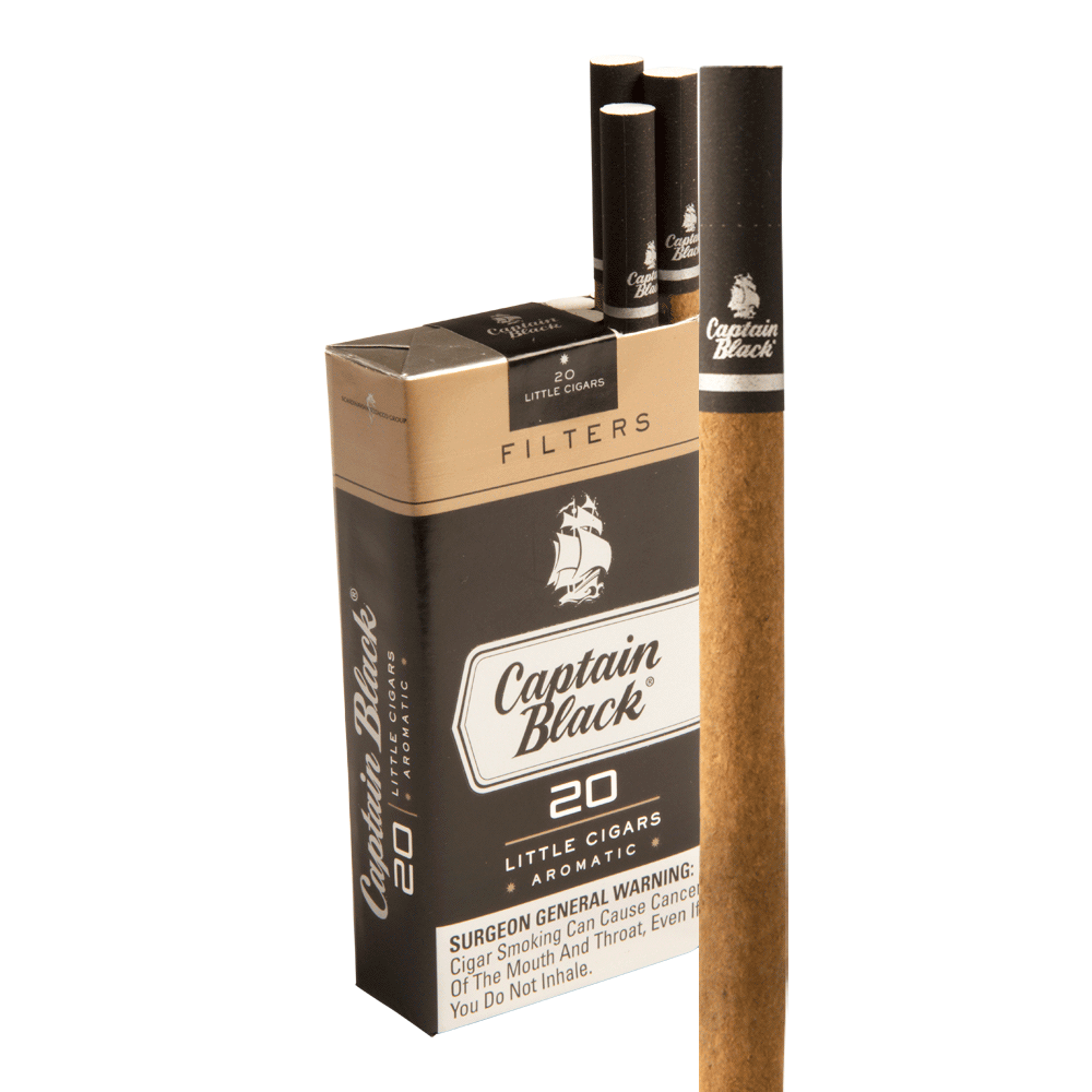 Captain Black Little Cigars Filters Wholesale Cigars | Santa Clara Cigars