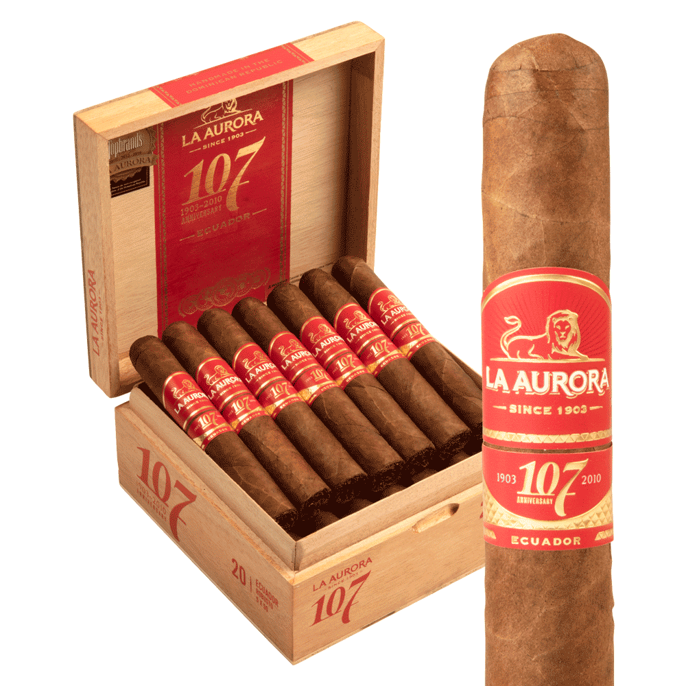 La Aurora 107 Ecuador Robusto Wholesale Cigars | Santa Clara Cigars
