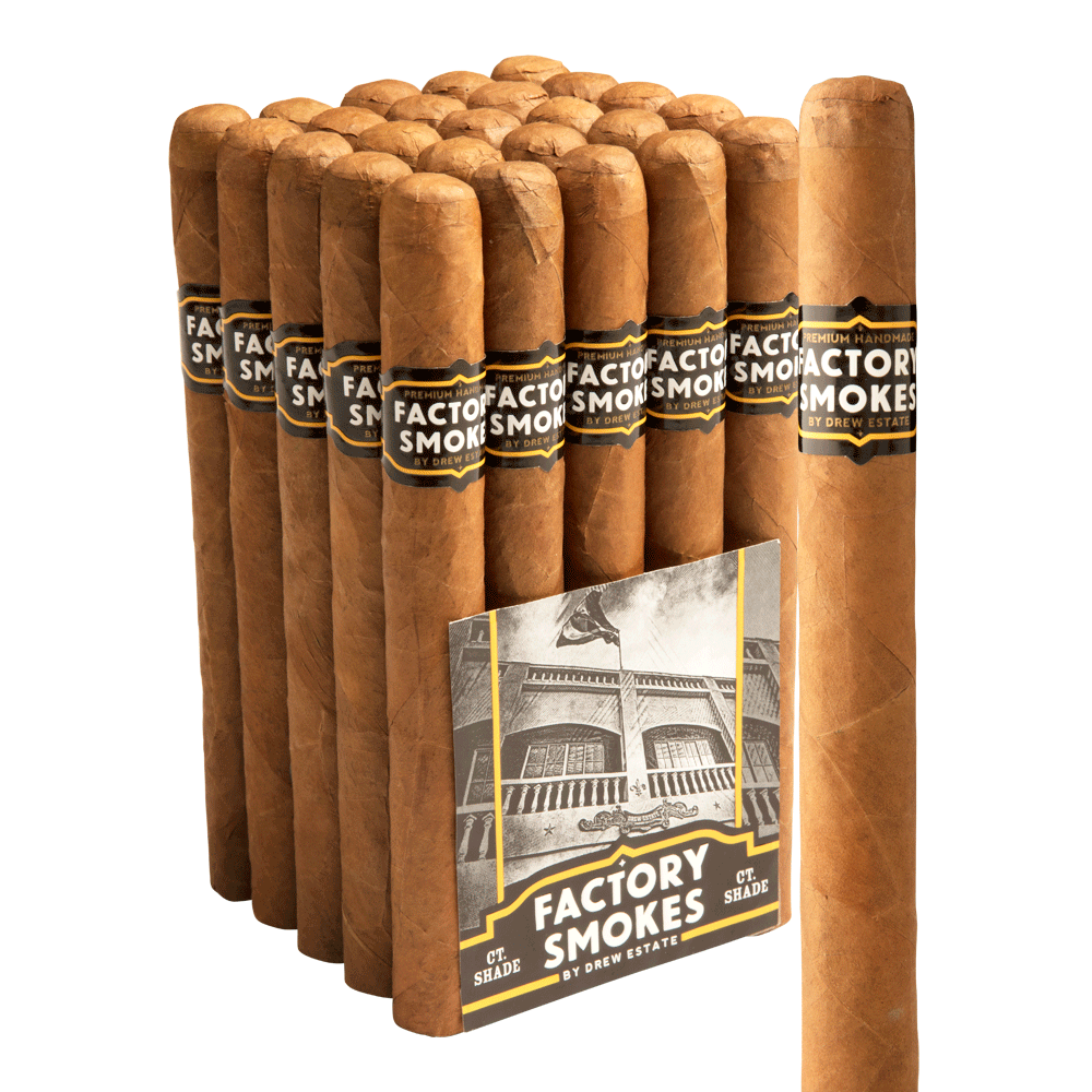 Factory Smokes by Drew Estate Churchill Shade Wholesale Cigars | Santa ...