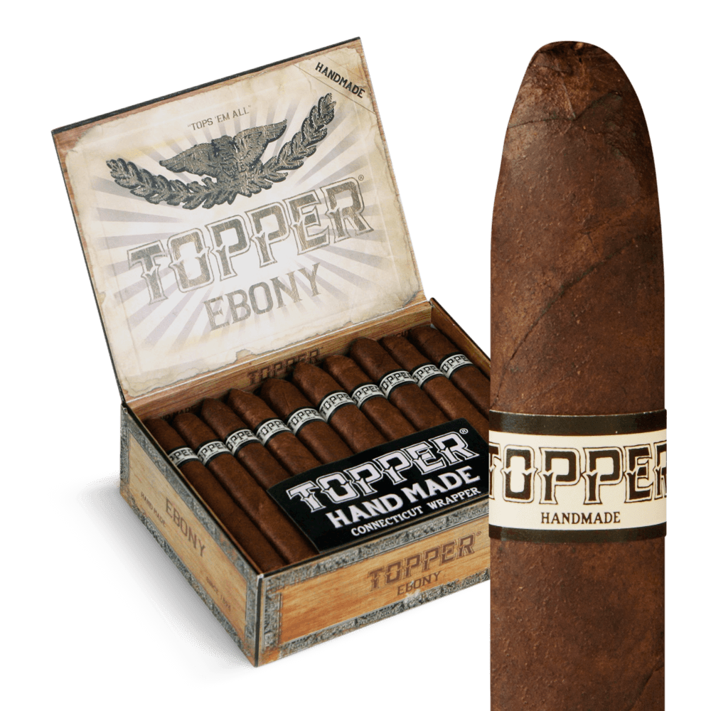 Topper Handmade Ebony Wholesale Cigars | Santa Clara Cigars