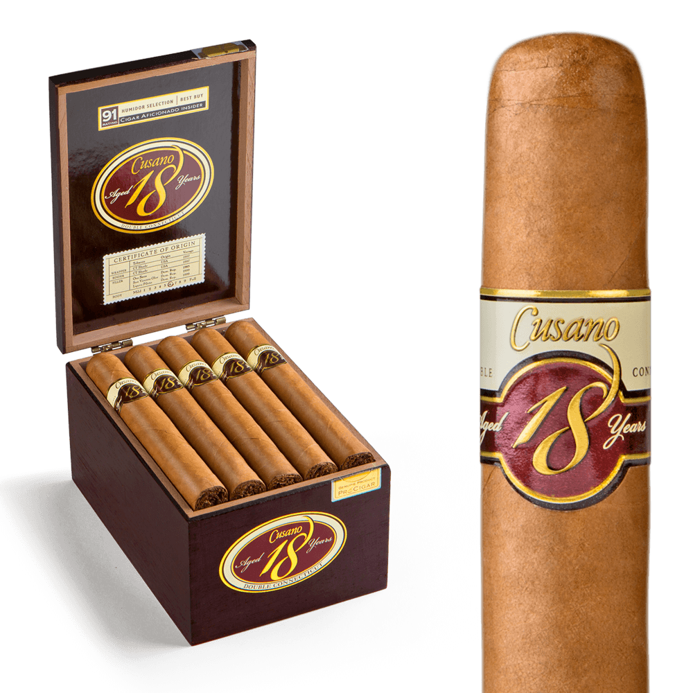 Cusano 18 Double Connecticut Robusto Wholesale Cigars | Santa Clara Cigars