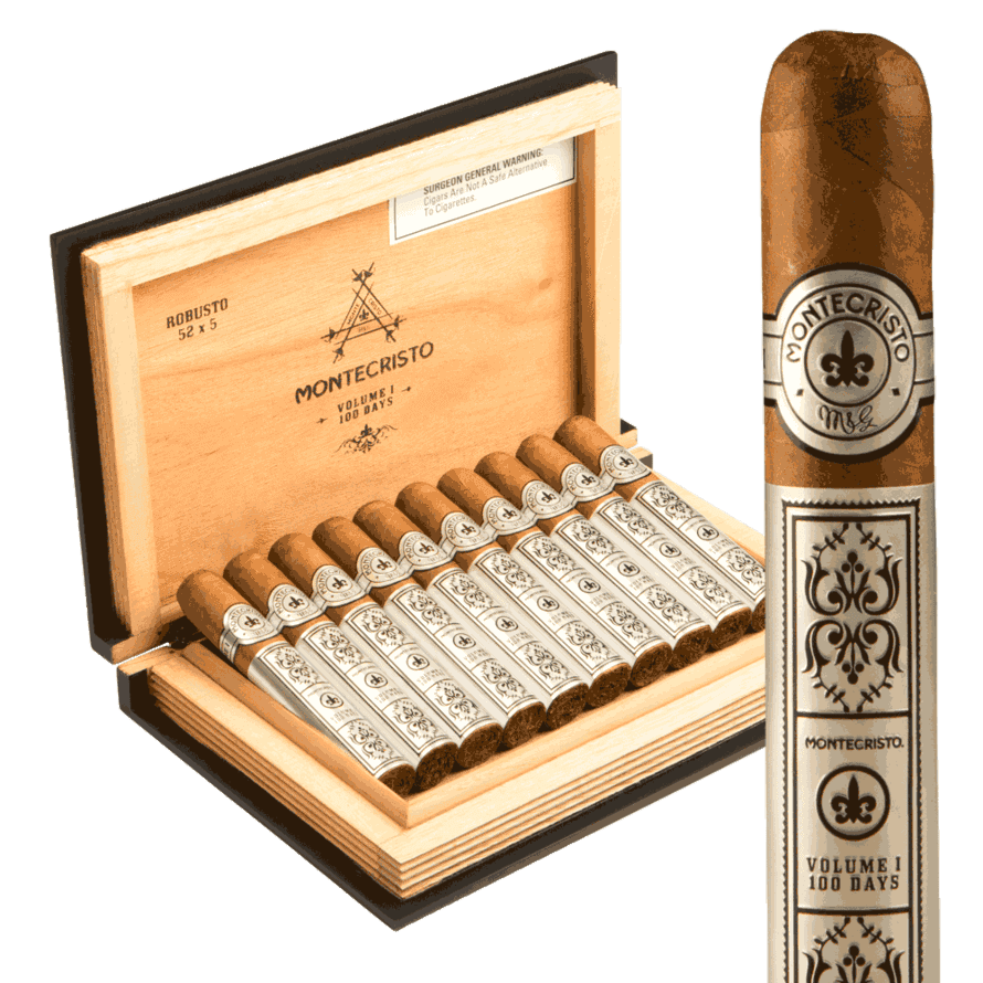 Montecristo Volume 1: 100 Days Robusto Wholesale Cigars | Santa Clara ...