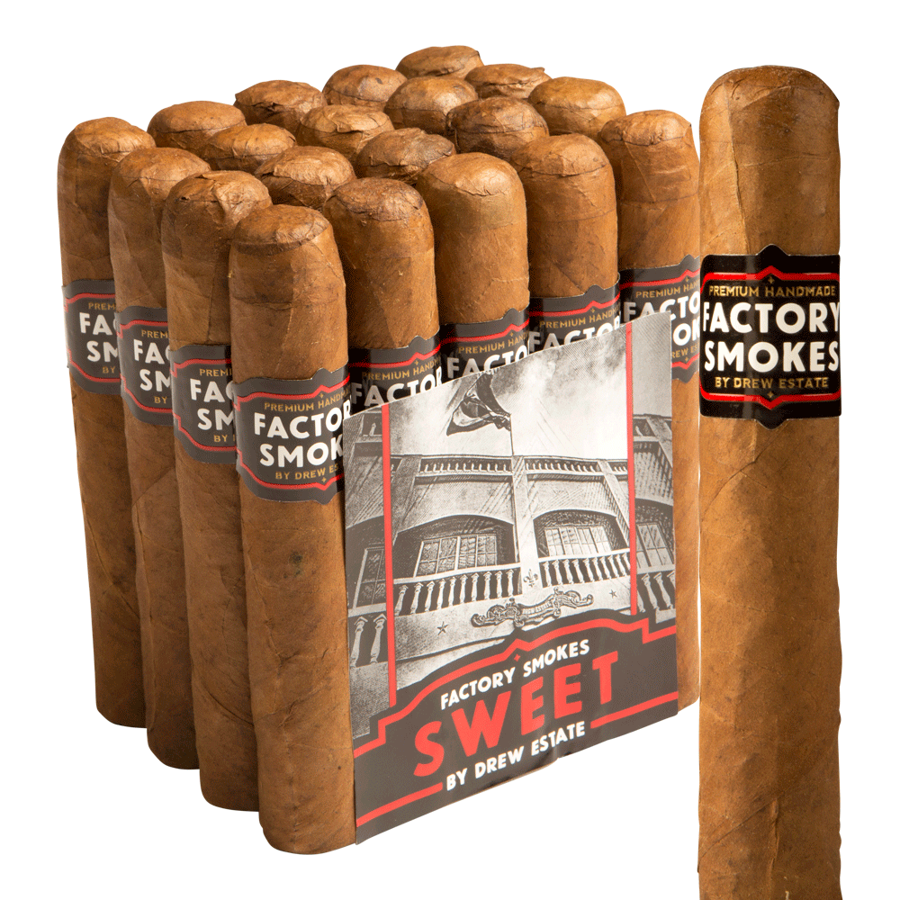 Factory Smokes by Drew Estate Robusto Sweets Wholesale Cigars | Santa ...