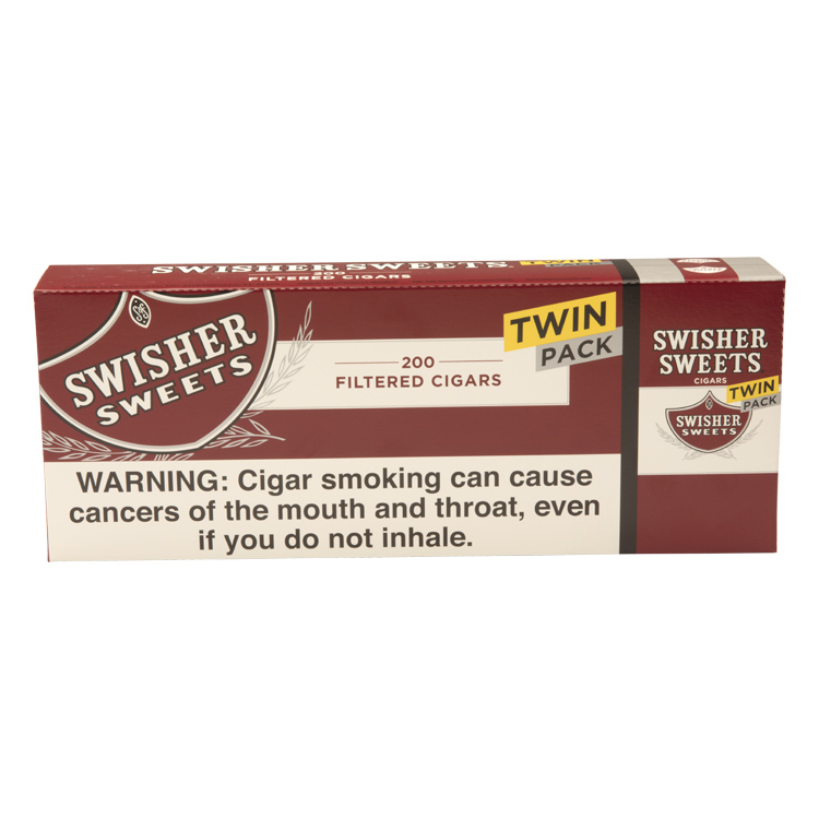 Swisher Sweets Filtered Cigars Regular Twin Pack Wholesale Cigars ...