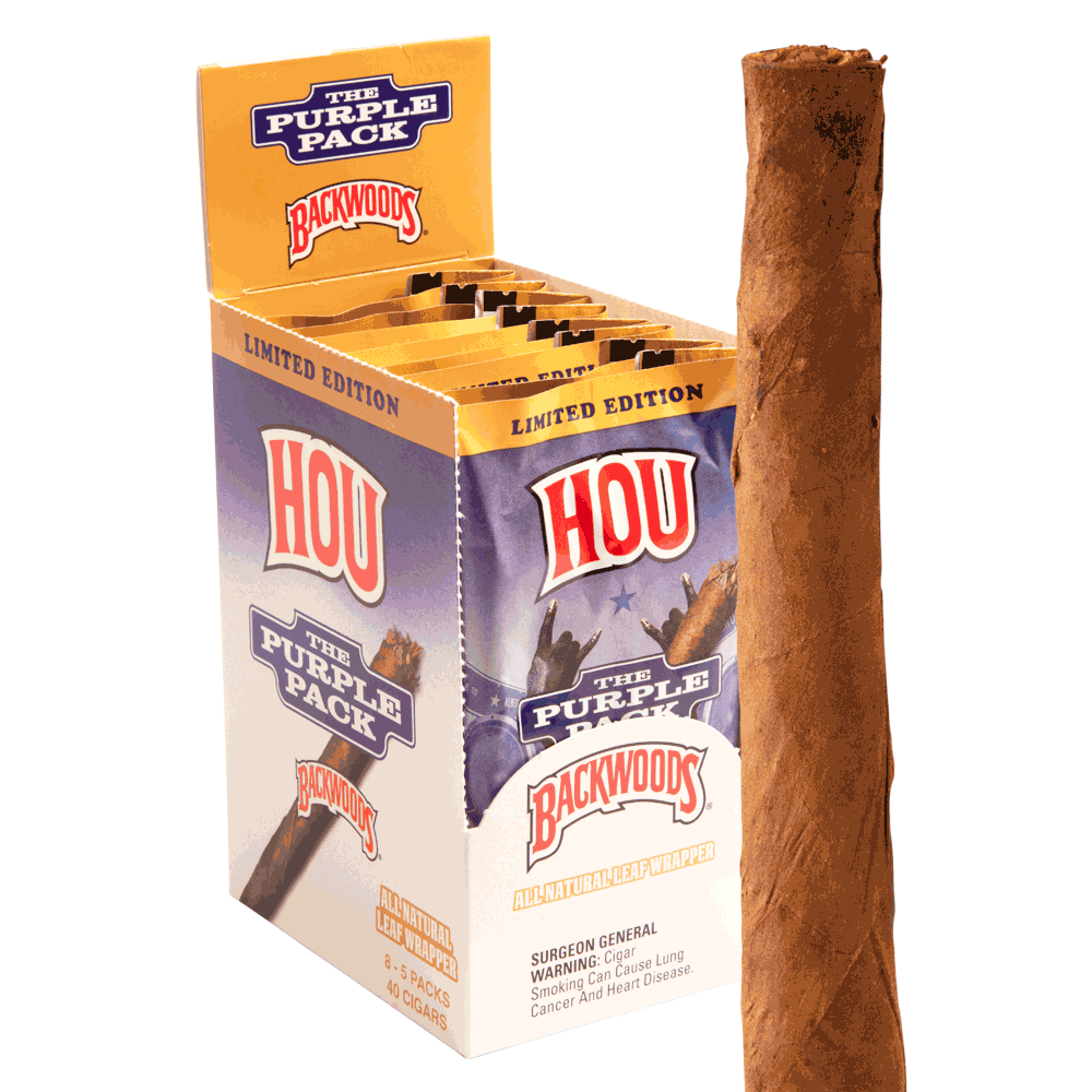 Backwoods City Packs The Purple Pack Houston Wholesale Cigars | Santa ...