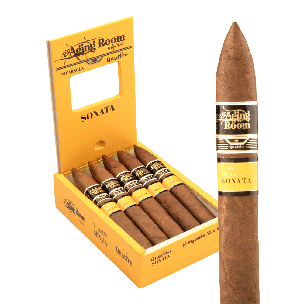 Aging Room Quattro Nicaragua Sonata Maestro Wholesale Cigars | Santa ...