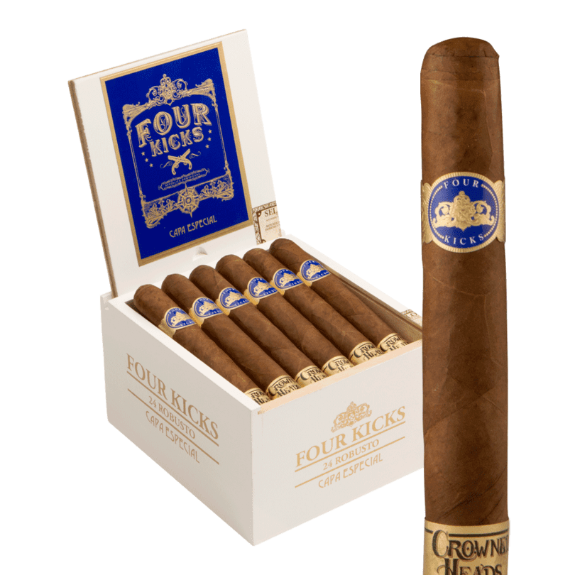 Four Kicks Capa Especial Robusto Wholesale Cigars | Santa Clara Cigars