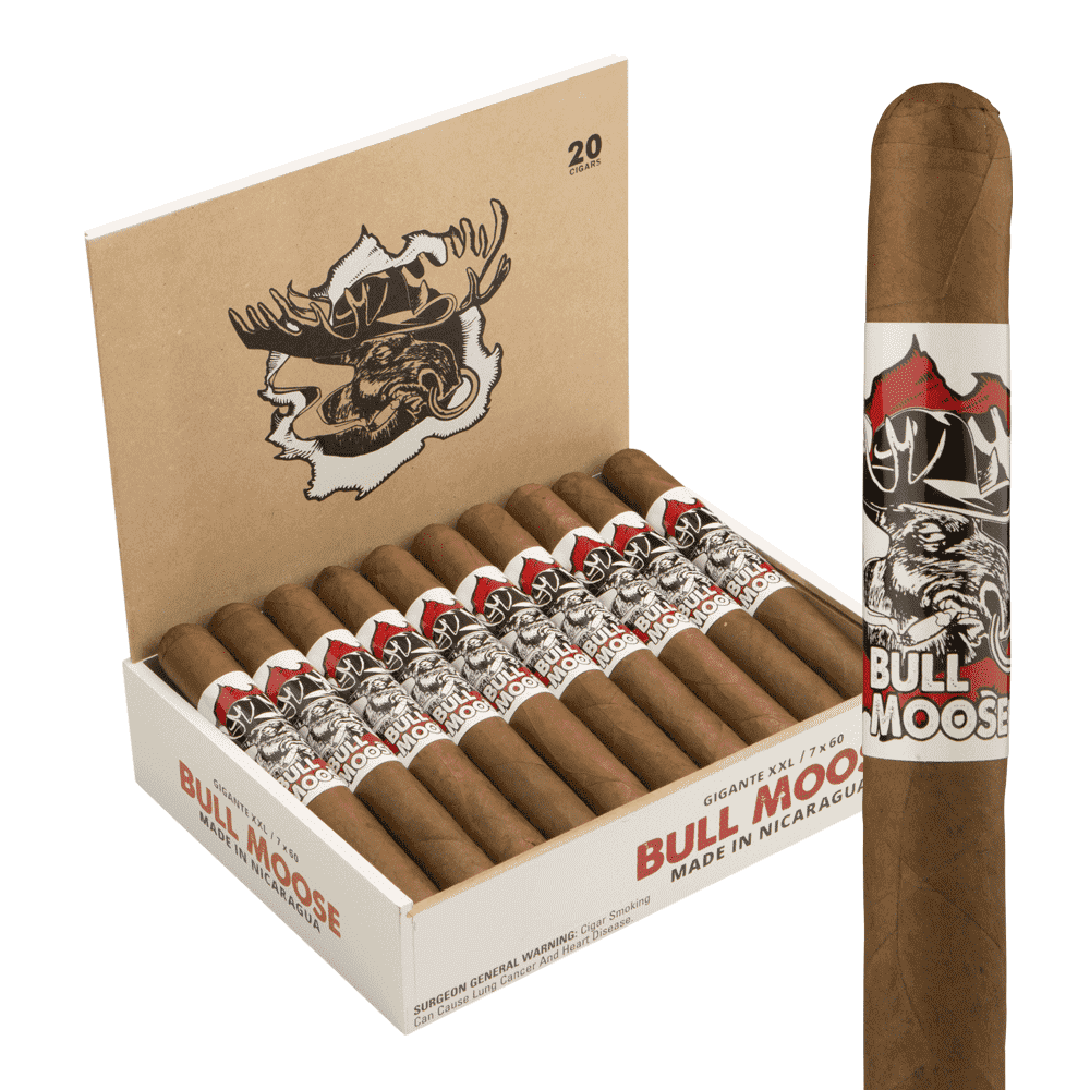 Chillin' Moose Bull Moose Gigante XXL Wholesale Cigars | Santa Clara Cigars