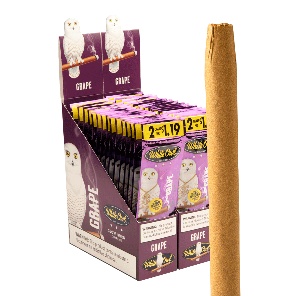 White Owl Cigarillos Grape Wholesale Cigars | Santa Clara Cigars
