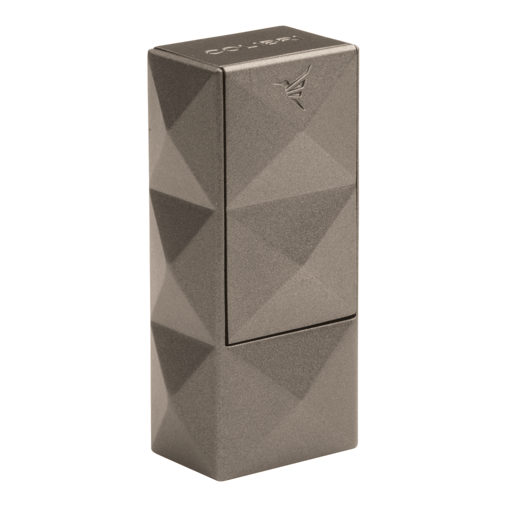 Colibri Cigar Lighters Quasar II with Punch Double Flame Charcoal ...