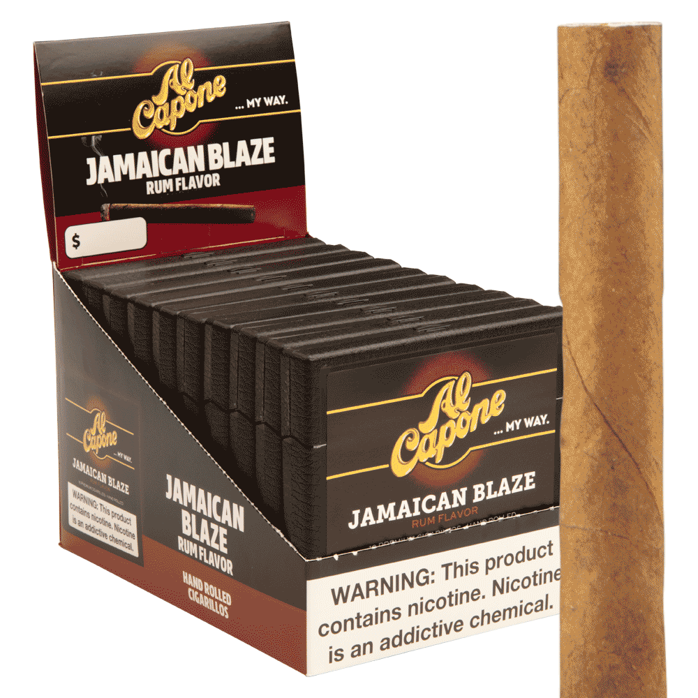 Al Capone Cigarillos Jamaican Blaze Wholesale Cigars | Santa Clara Cigars