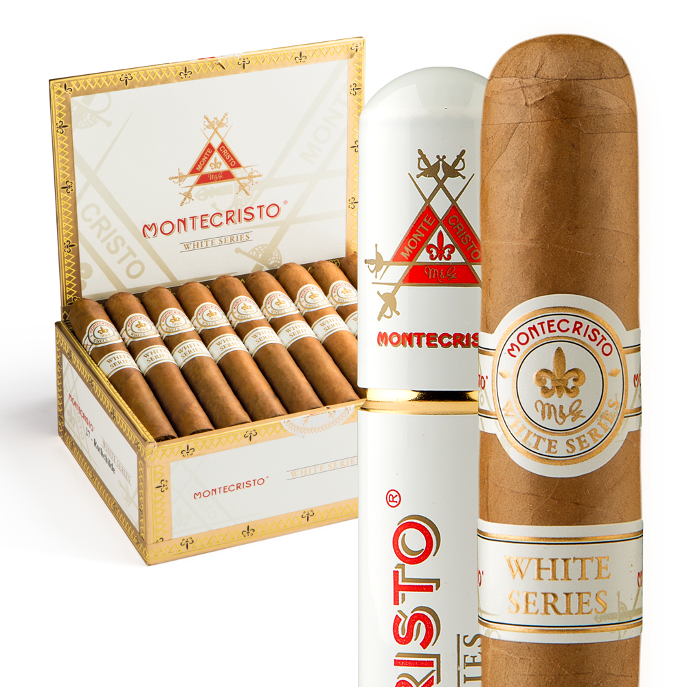 Montecristo White Series Court Tube Wholesale Cigars | Santa Clara Cigars