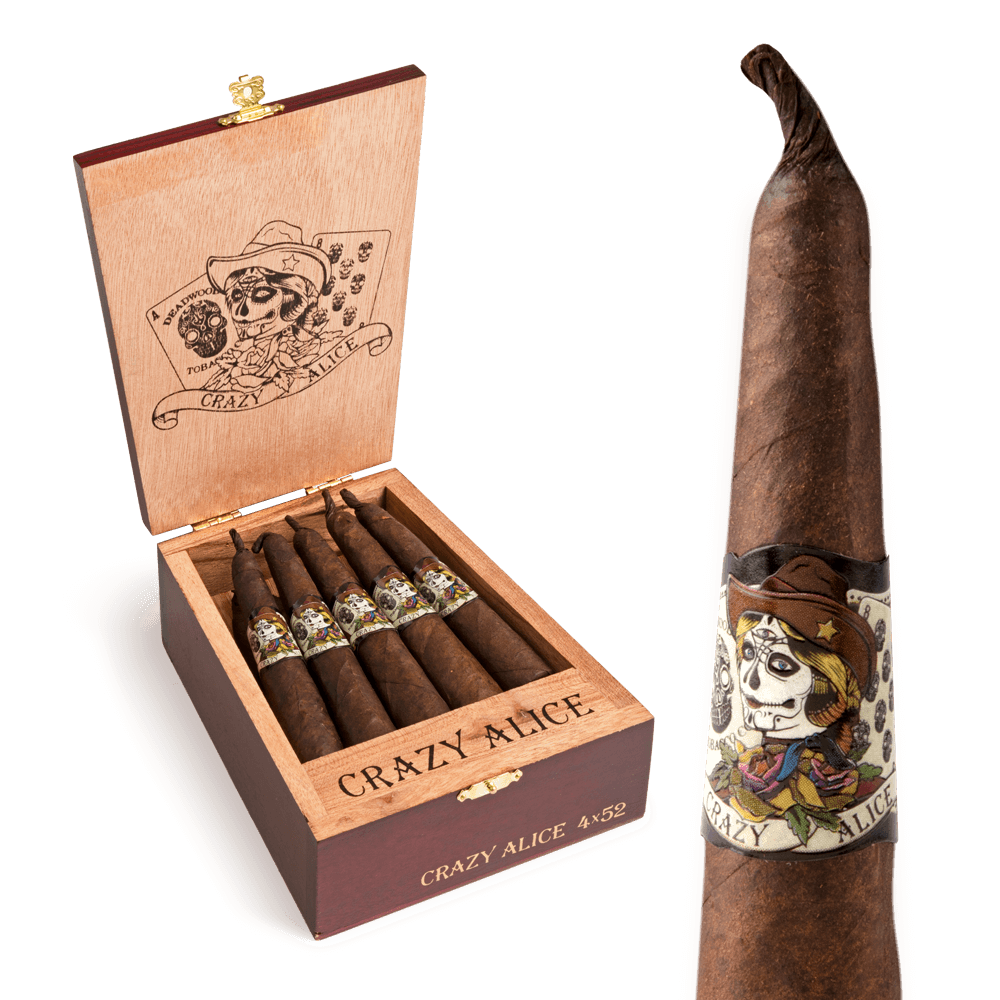 Deadwood Tobacco Co. Crazy Alice Wholesale Cigars | Santa Clara Cigars