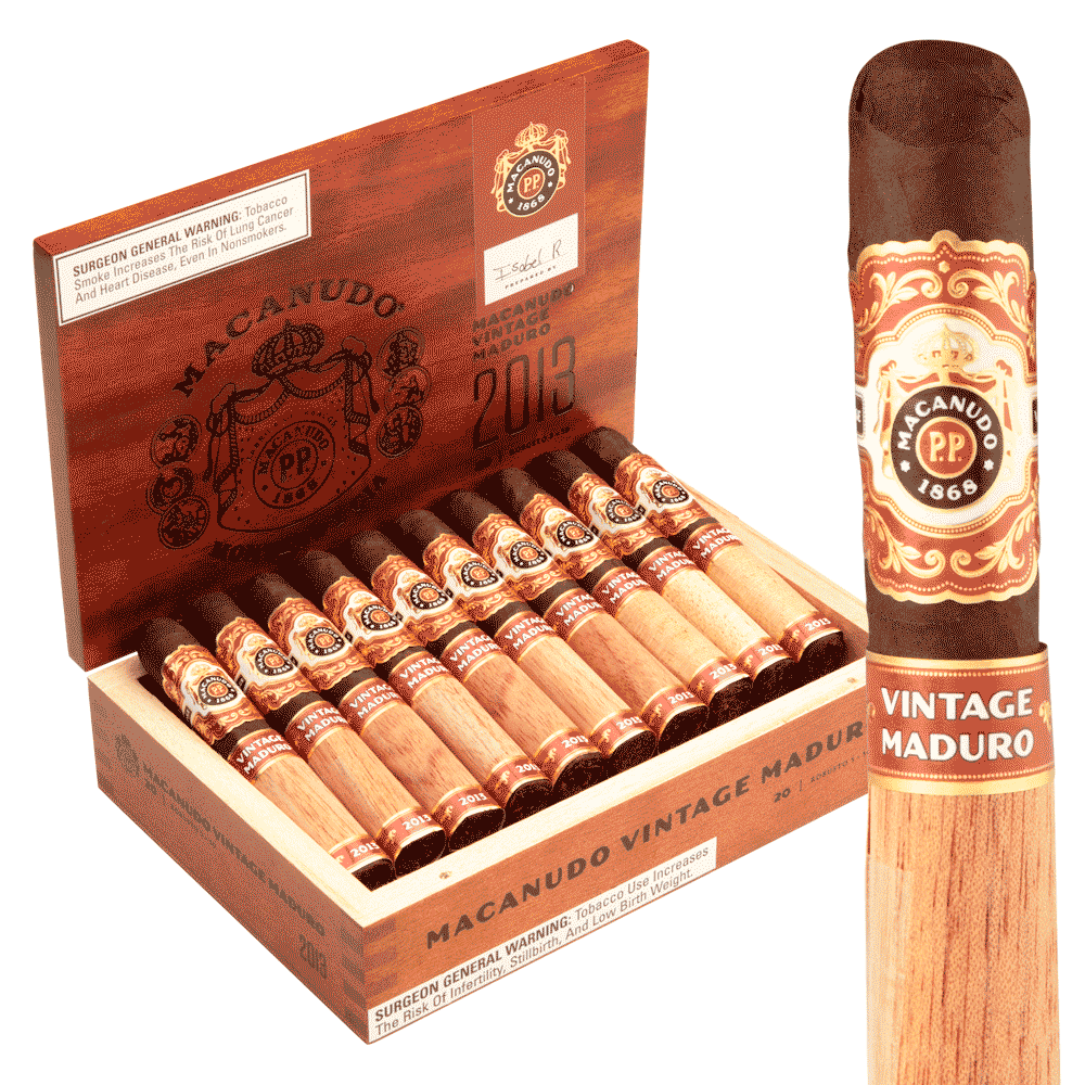 Macanudo Maduro Vintage 2013 Robusto Wholesale Cigars | Santa Clara Cigars