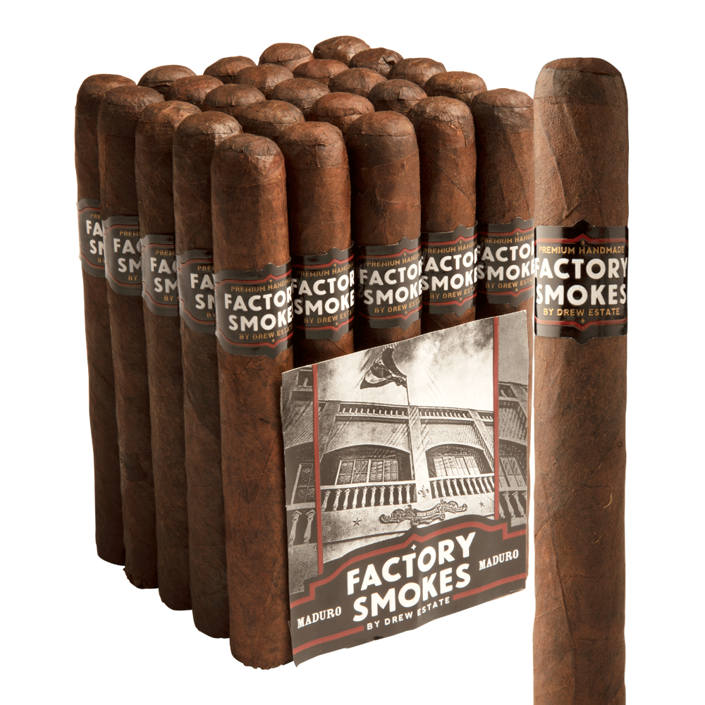 Factory Smokes by Drew Estate Toro Maduro Cigars | SantaClaraCigars