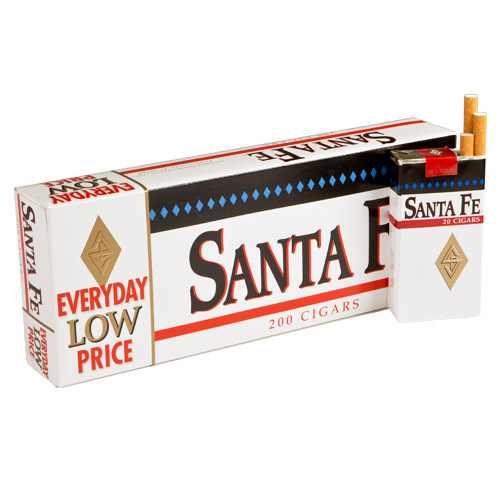 Santa Fe Filtered Cigars Filtered White Wholesale Cigars | Santa Clara ...