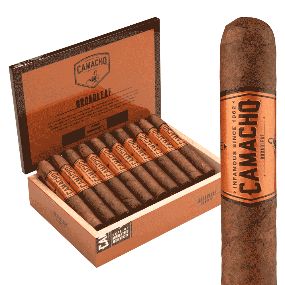 Camacho Broadleaf Robusto Wholesale Cigars | Santa Clara Cigars